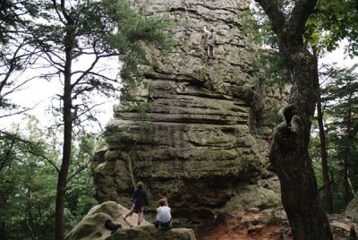 Outdoor Climb, Sandrock, Alabama - Sun, May 22 2011